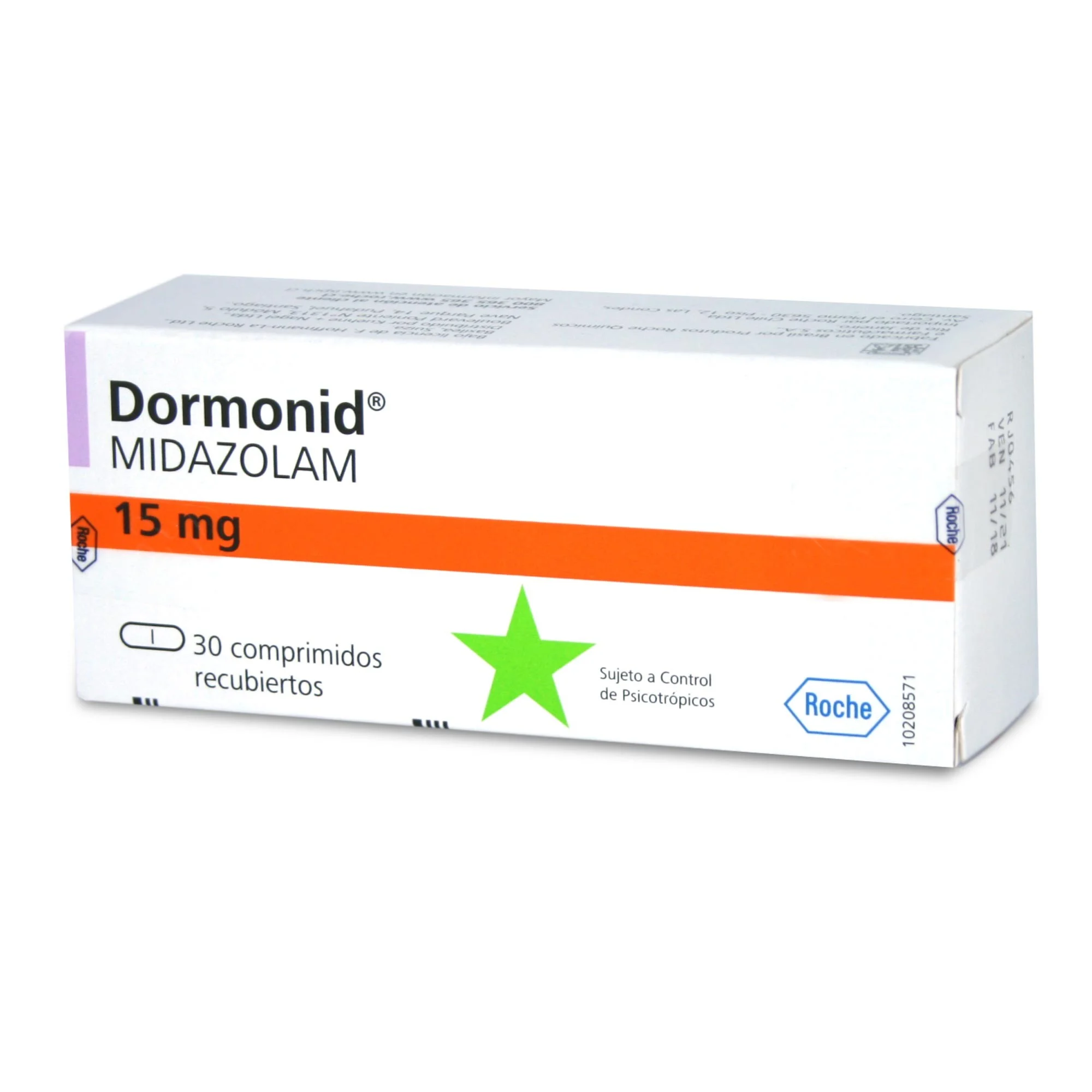 Dormonid Midazolam 15 mg 30 Comprimidos | Farmaloop