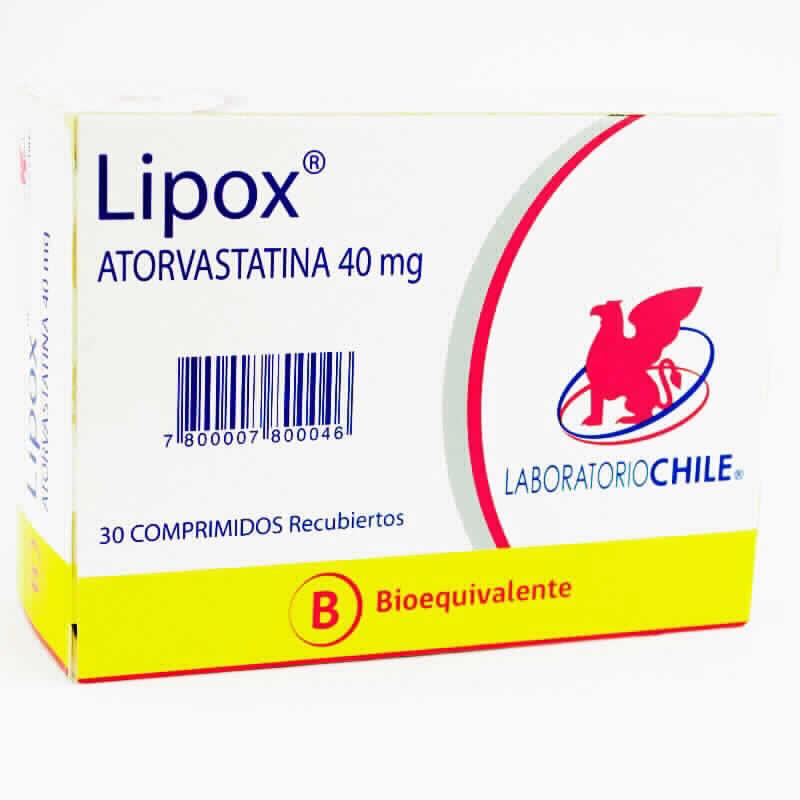 Lipox 40 mg x 30 Comprimidos | Farmaloop